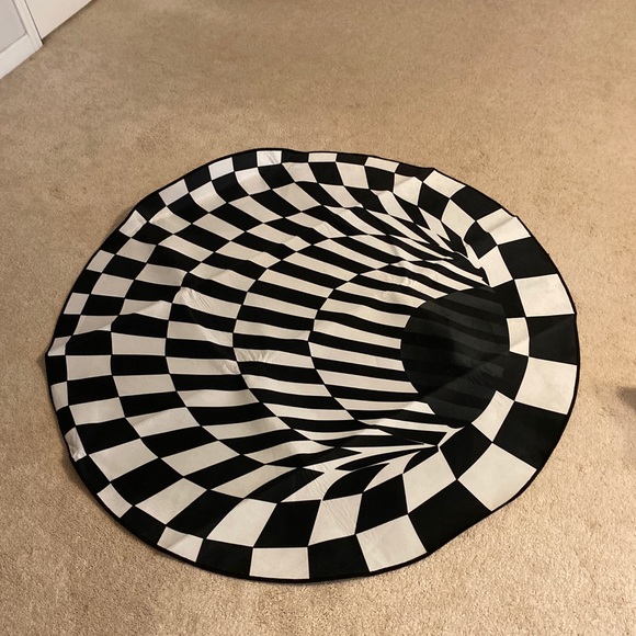 Accents | Brand New Vortex Visual Effect Area Rug | Poshmark